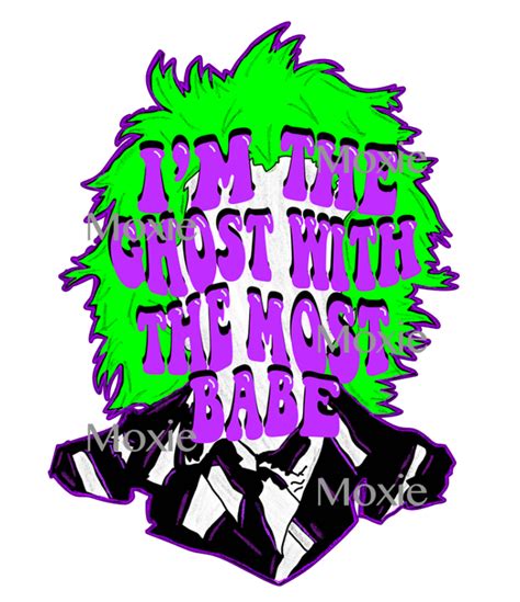 Ghost With The Most Decal And Acrylic Blank Combo Moxie Vinyls