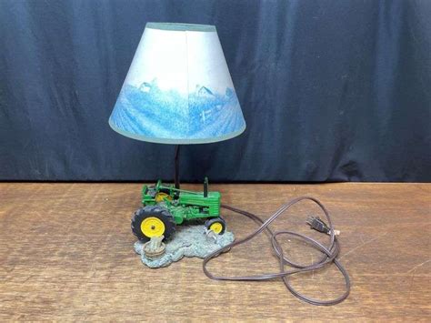 John Deere Tractor Lamp Aumann Auctions Inc