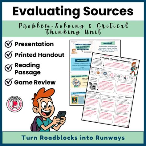 Evaluating Information For Credibility Sel And Media Literacy Grades 6 8