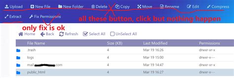 Seek For Help CyberPanel FileManager Not Working Bug General