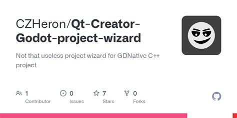 Github Czheronqt Creator Godot Project Wizard Not That Useless