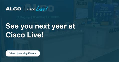 Algo Communication Products Ltd On Linkedin Ciscolive Networking Technologyleadership