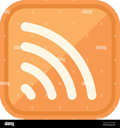 Stream Icon Flat Vector Computer Interface Digital Tab Isolated Stock Vector Image And Art Alamy