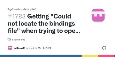Getting Could Not Locate The Bindings File When Trying To Open Db In Angular 17 Ssr Project