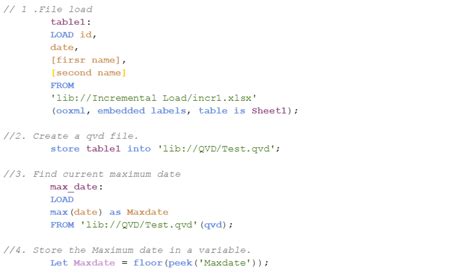 Solved Incremental Load Error Table Not Found Qlik Community 1527381