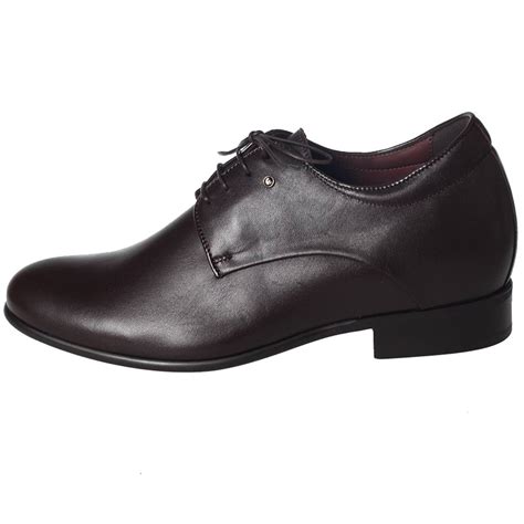 Модные коричневые туфли для увеличения роста в интернет магазине Kwinto