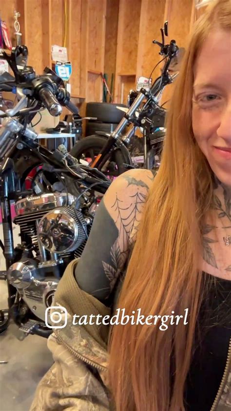 Or You Can Help Me Work On My Bikes 🫶🏻 Biker Bikergirl