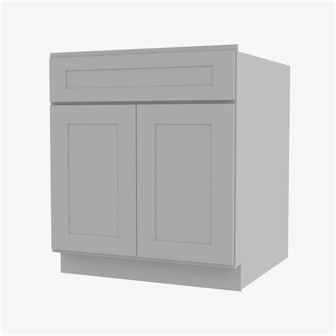 Ab Sb42 Double Door 42 Inch Sink Base Cabinet Lait Grey Shaker