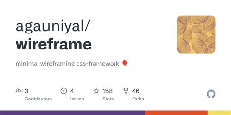Github Agauniyalwireframe Minimal Wireframing Css Framework 🎈