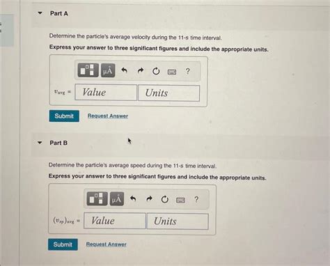 Solved A Particle Travels Along A Straight Line Path Such