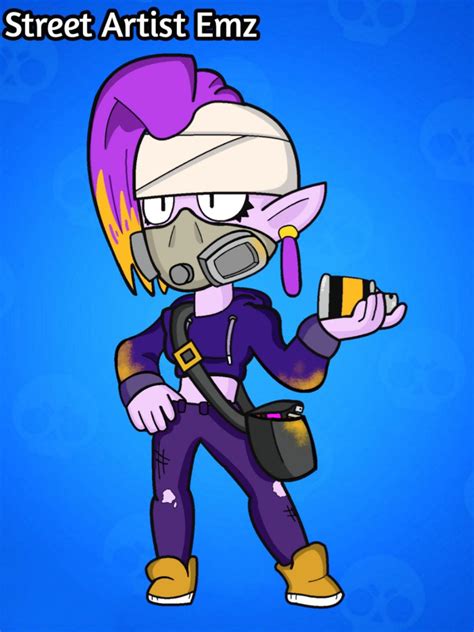 A Skin For EMZ Brawlstars A Skin For EMZ Brawlstars
