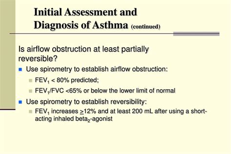 Ppt Spirometry For The Diagnosis Of Copd And Asthma Powerpoint Presentation Id 505552