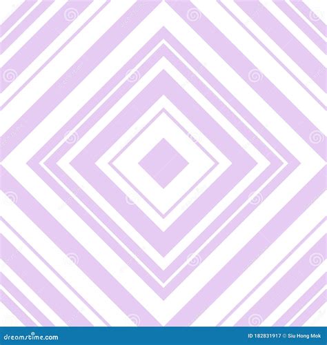 Purple Argyle Diagonal Stripes Seamless Pattern Background Stock Vector