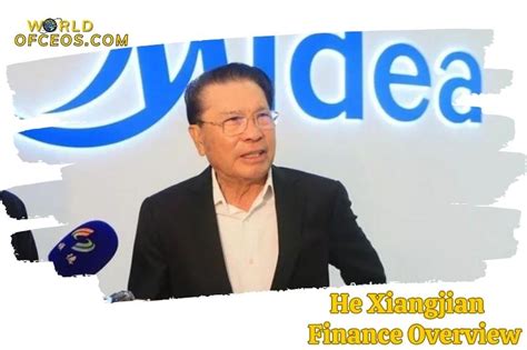 He Xiangjian Net Worth 2024 Updated