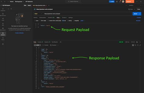 getting the payload help hub postman community