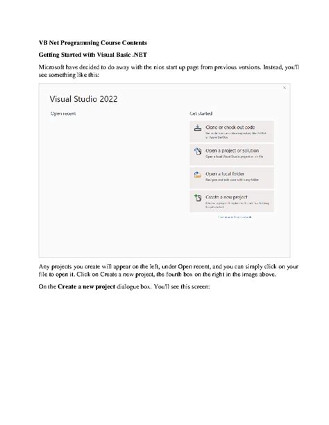 Session 3 Vb Net Class Starting Vb Vb Net Programming Course Contents