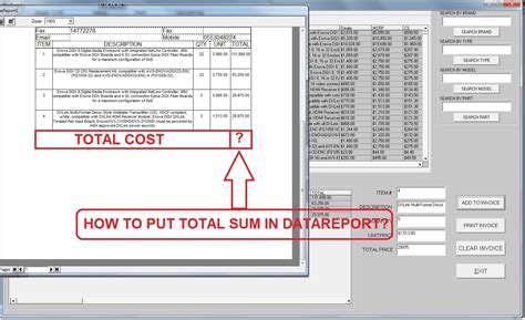 Visual Basic How To Put Total Sum In Datareport Solved Daniweb
