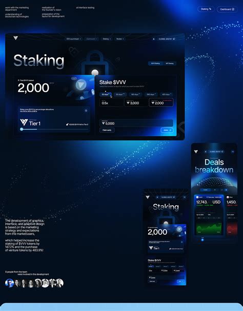 Vvv Crypto Fund Saas And Blockchain Design Ui Ux Behance