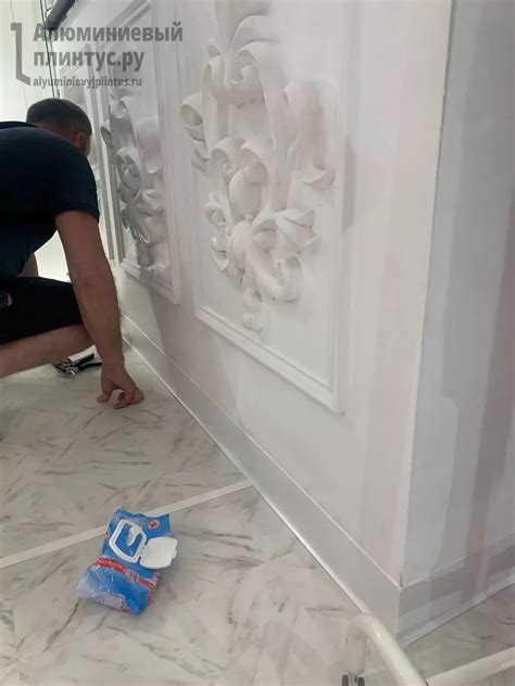 Плинтус алюминиевый Л-образный Белый матовый (40х10х3000 мм) купить в ...