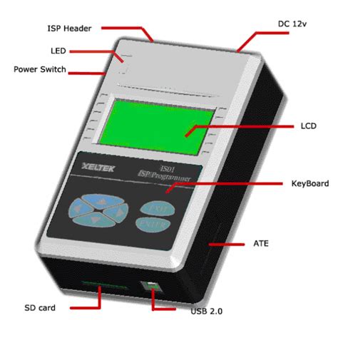 Xeltek Superpro Is01 In System Isp Programmer