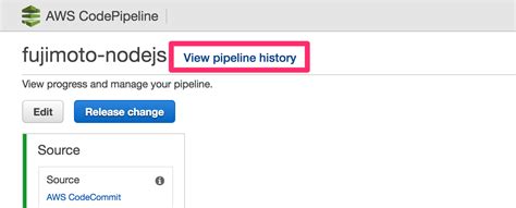 【アップデート】aws Codepipeline で実行履歴を閲覧できるようになりました Developersio