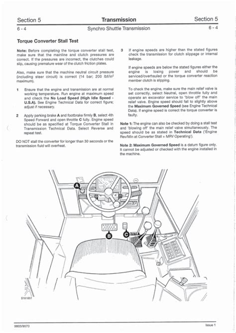 Jcb Ss700 Series Transmission Service Manual 98039070 Printed Book