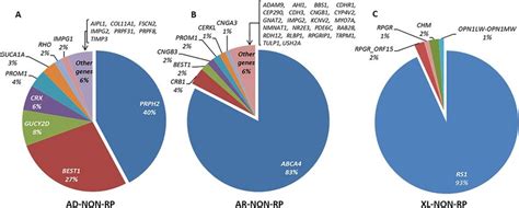 Classification Of Mutated Genes In The Genetically Solved Non Rp
