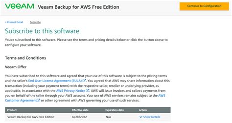 AWS Marketplace Veeam Backup On AWS Workshop