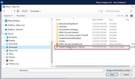 Solved Error Publish To Tableau Server Select An Exis Alteryx Community