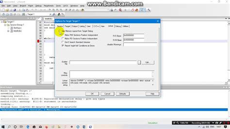 How To Create Hex File In Keil Uvision4 Youtube