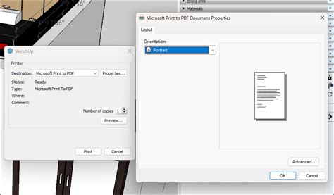 Printing Views Of Sketchup Models Sketchup Help