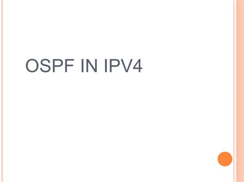 Ospf Routing Protocol In Gns3 Pptx Computer Networking Computing