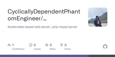 Github Cyclicallydependentphantomengineerkuberneteswebserver