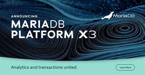 MariaDB unifie MariaDB AX et MariaDB TX au sein d une même plateforme
