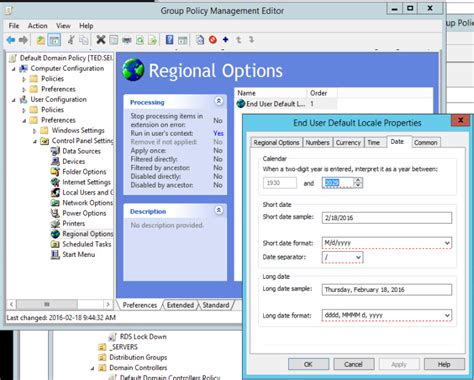 Regional Date Format Setting Does Not Save Windows Spiceworks