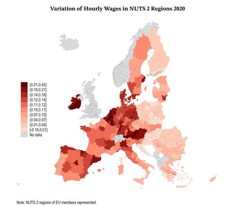 Drawing Maps With Stata For The Nuts Regions Hourly Wages Econmacro