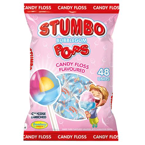 Stumbo Assorted Fruit Lollipops 48 Broadway Sweets