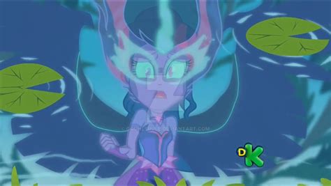Sci Twis Reflection Of Midnight Sparkle At Pond By Gouhlsrule On
