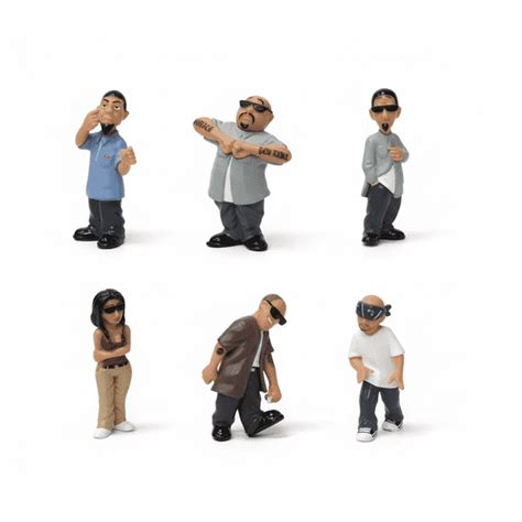 Homies Figures 175″ Series 13 Card 3 Sleeve Of 6 Figures