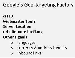 Is Rel Alternate Hreflang X A Geo Targeting Factor