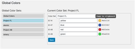Matthias Altmann • Code Snippet Oxygen Rename Global Colors