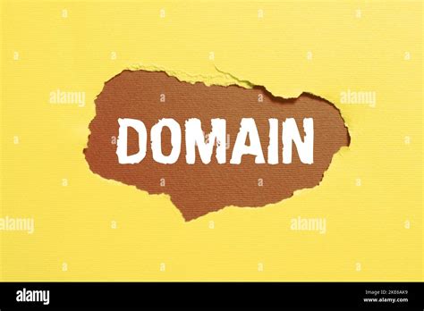 Text Caption Presenting Domain Business Approach Identification String That Defines A Realm Of