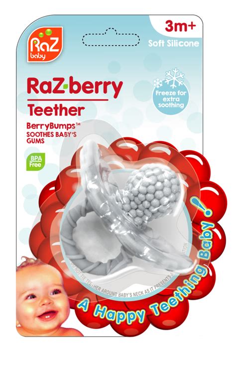 Razberry Teether Cookies And Cream Miniheartz
