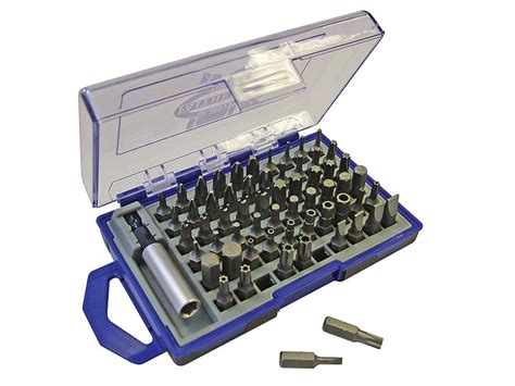 Screwdriver Bit Set 61 Piece Builders Superstore