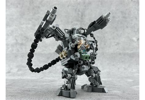 Lego Moc Matrix Apu Mech By Alwaysking Rebrickable Build With Lego