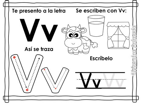 Mi Primer Libro De Letras Para Aprender A Escribir 46 Imagenes Educativas