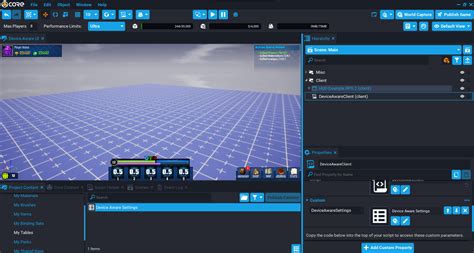 Creating Device Aware Ui Core Documentation