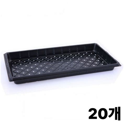 벼모판 20개 모판 육묘상자 모종판 육묘트레이 모종포트 파종 양묘용기 씨앗 트레이 구멍 94개 화분 쿠팡