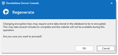 How To Export And Regenerate Encryption Keys In Devolutions Server Devolutions Blog