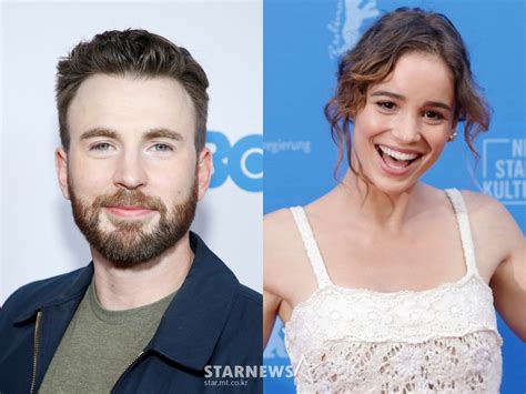 캡틴 크리스 에반스 ♥16살 연하 배우와 1년째 열애 중 [★할리우드]